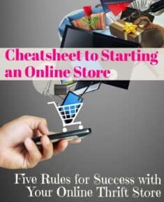 5 Rules to Start a Thrift Store Online - My Work from Home Money