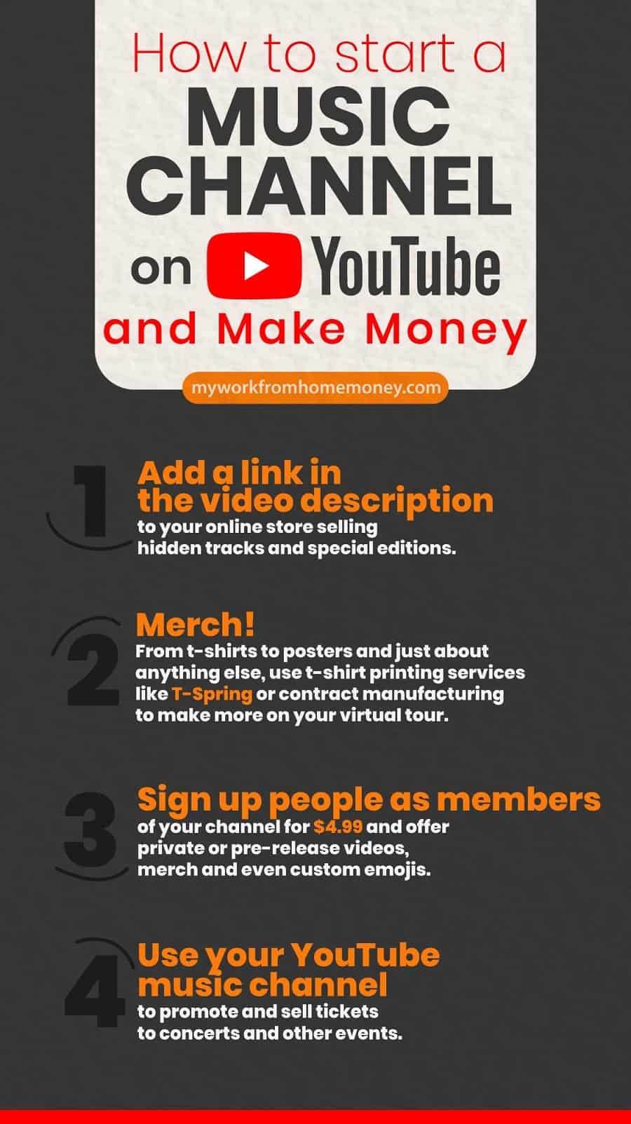 How to Start a Music Channel on YouTube - My Work from Home Money